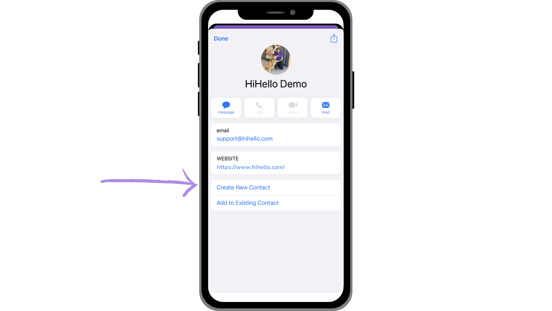How to Receive a HiHello Card and Save the Contact Details – HiHello ...