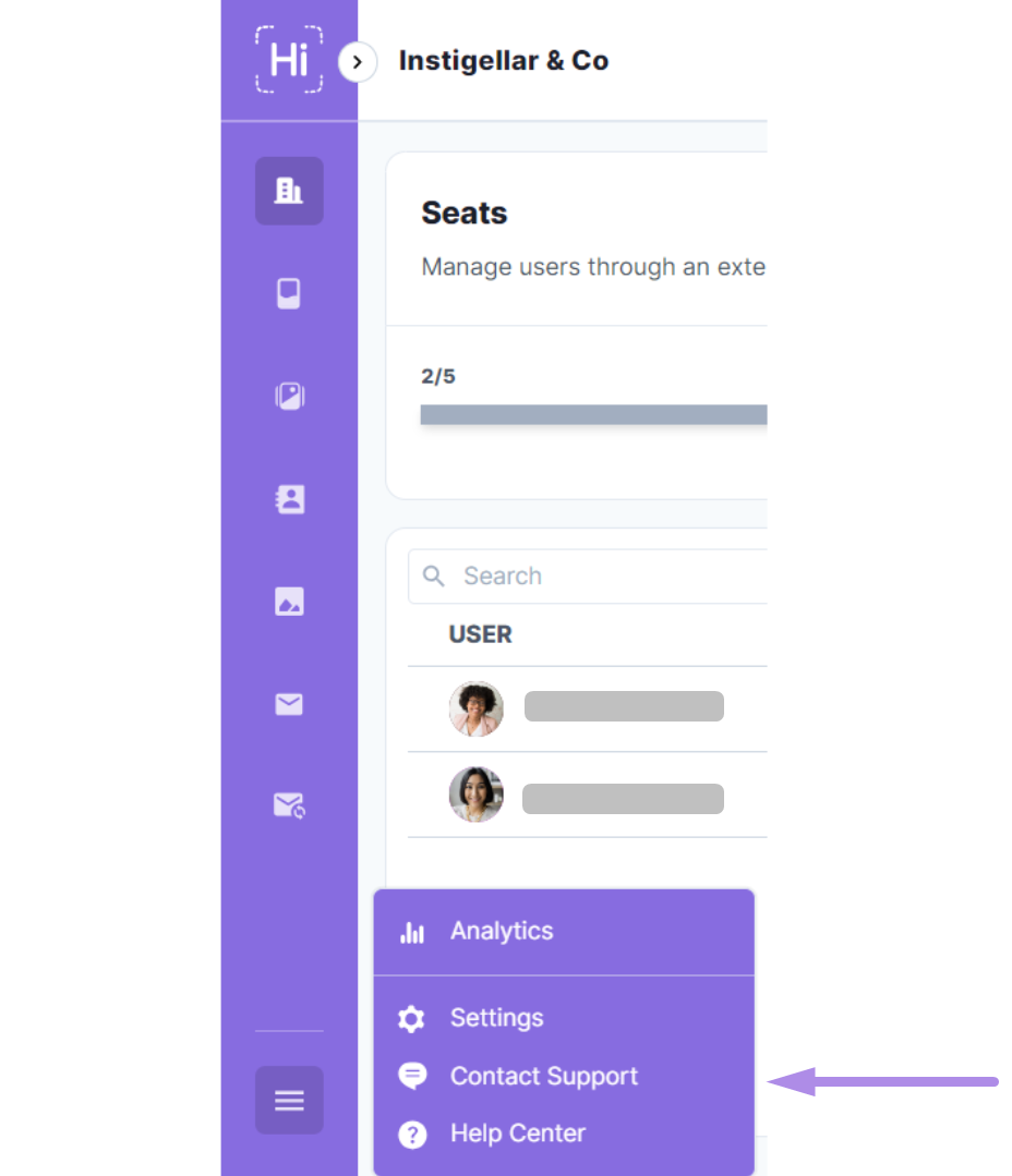 How to Contact Your Customer Success Manager – HiHello Help Center