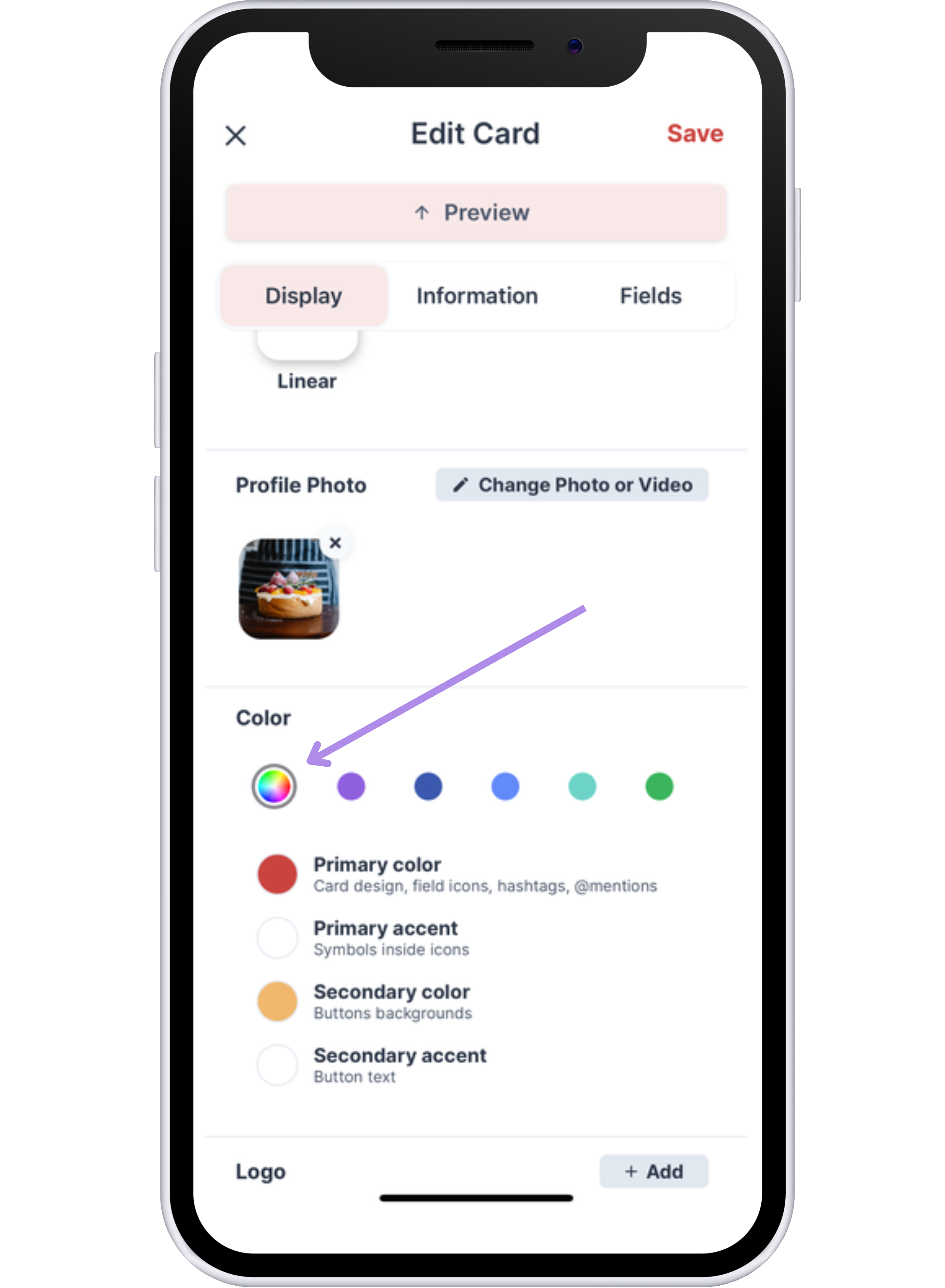 Adding Custom Colors to Your Cards – HiHello Help Center